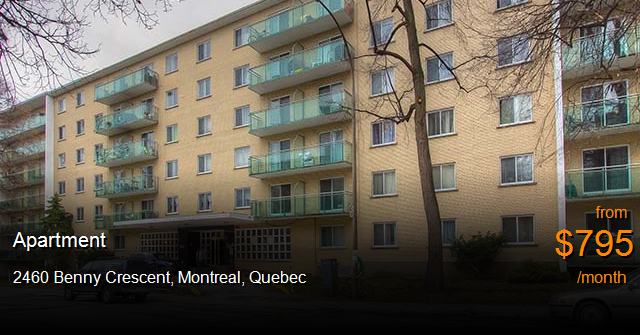 2460 Benny Crescent, Montreal - Apartment for Rent