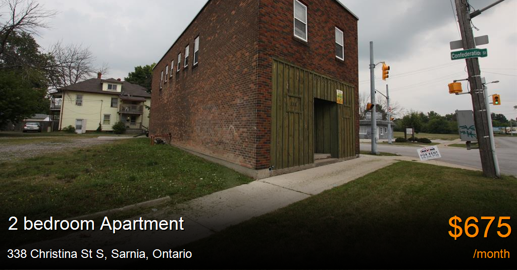 338 christina st s, sarnia - Apartment for Rent 338 christina st s, sarnia - Apartment for Rent
