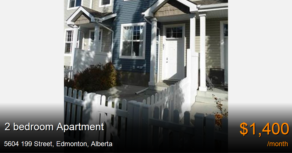 5604 199 Street, Edmonton - Apartment for Rent -B124602 5604 199 Street, Edmonton - Apartment for Rent -B124602