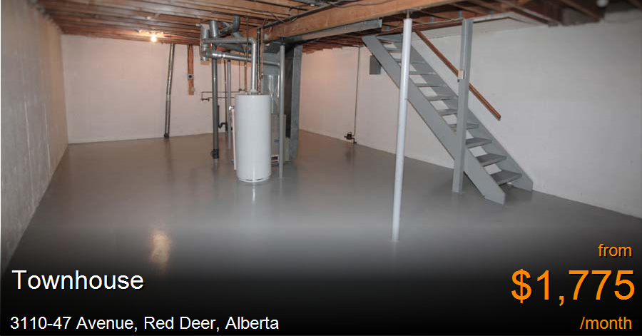 3110-47 Avenue, Red Deer - Townhouse for Rent