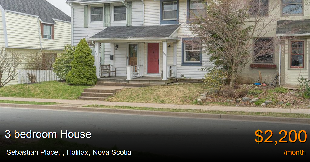 sebastian place,, halifax - House for Rent