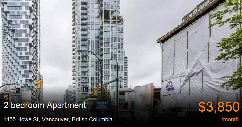 1455 howe st, vancouver - Apartment for Rent