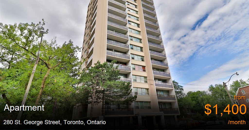 280 st. george street, toronto - Apartment for Rent
