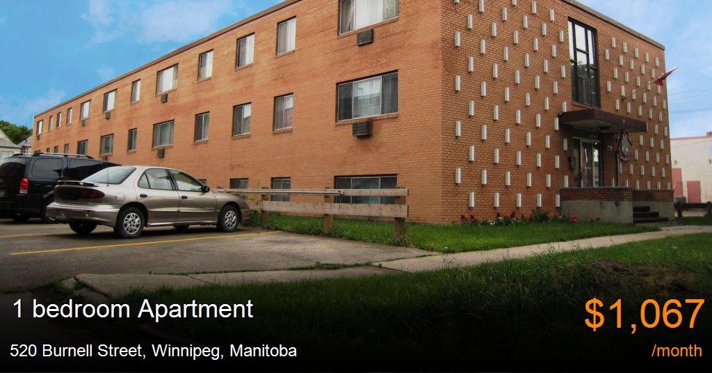 520 burnell street, winnipeg - Apartment for Rent