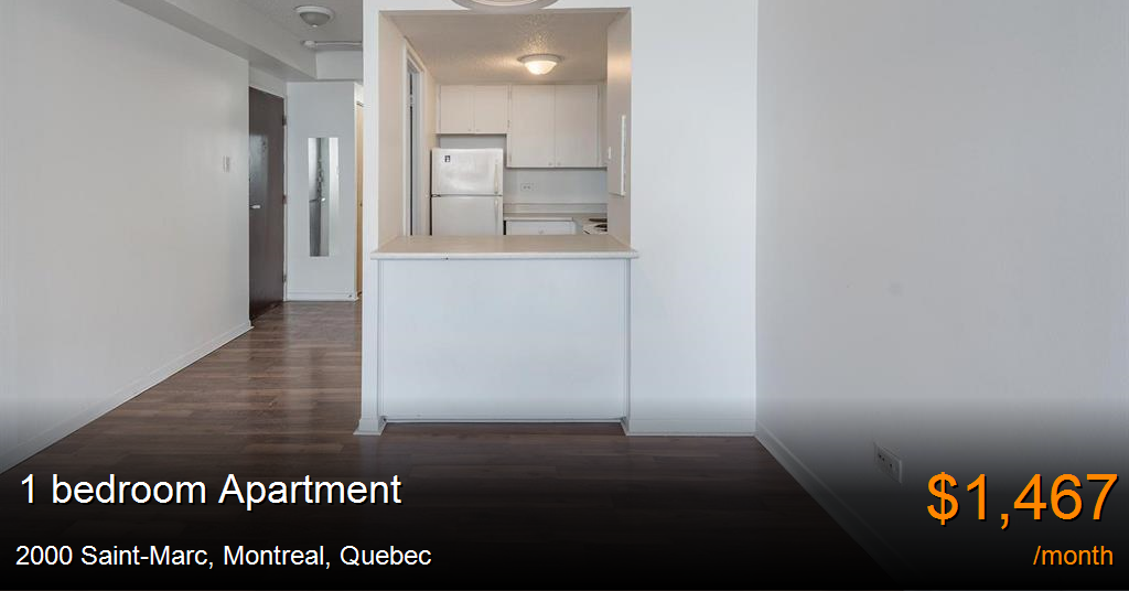 2000 saint-marc, montreal - Apartment for Rent