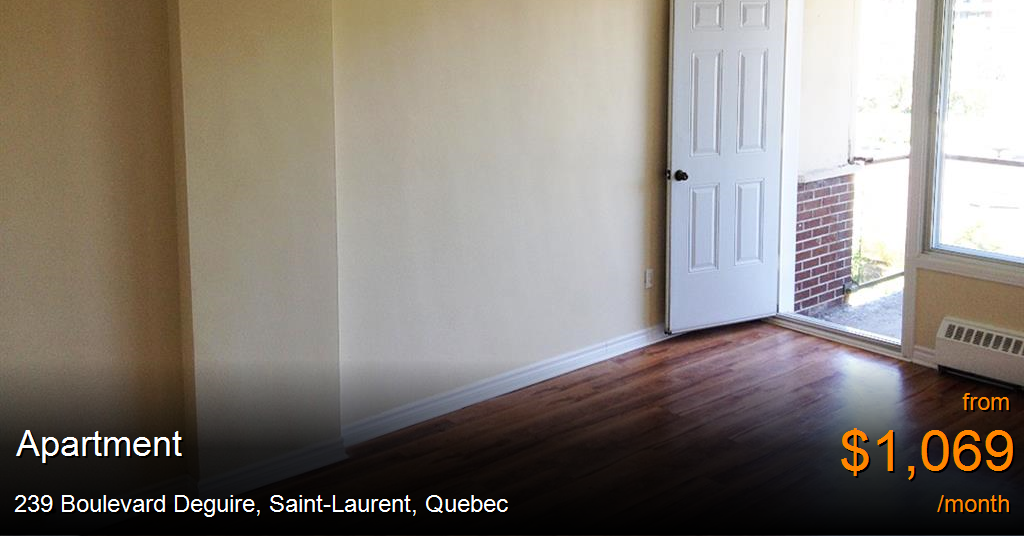 239 boulevard deguire, saint-laurent - Apartment for Rent