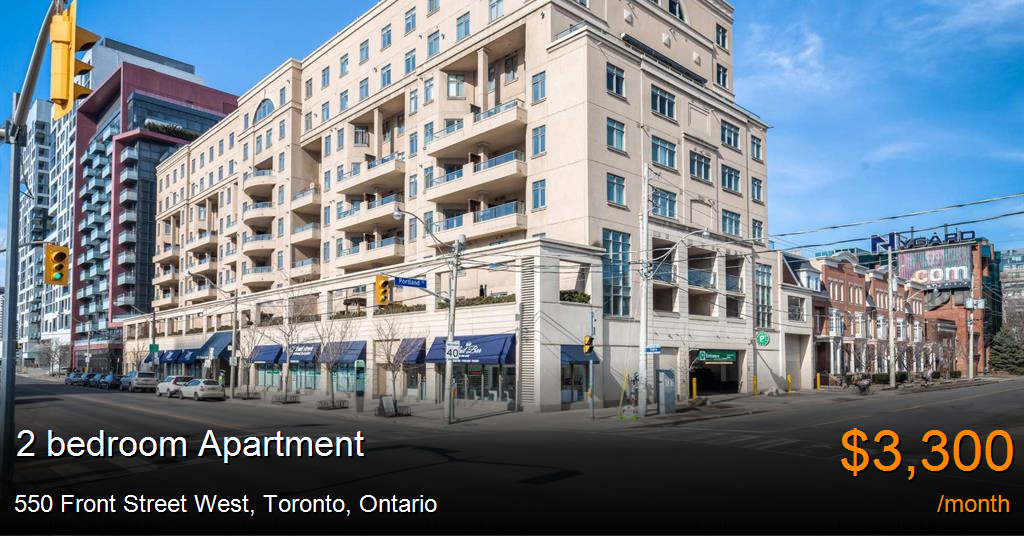 550 front street west, toronto - Apartment for Rent