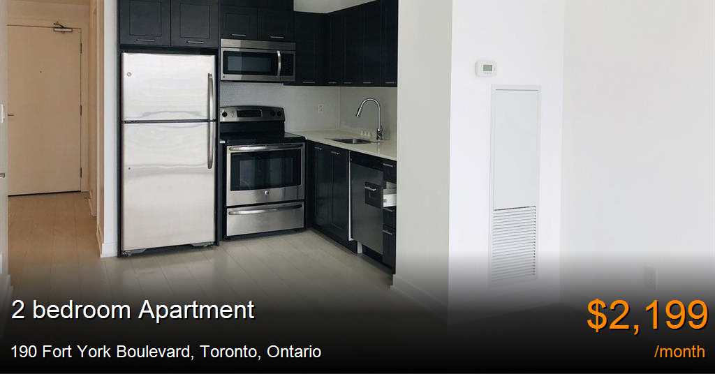 190 fort york boulevard, toronto - Apartment for Rent