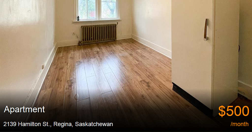 2139 hamilton st., regina - Apartment for Rent