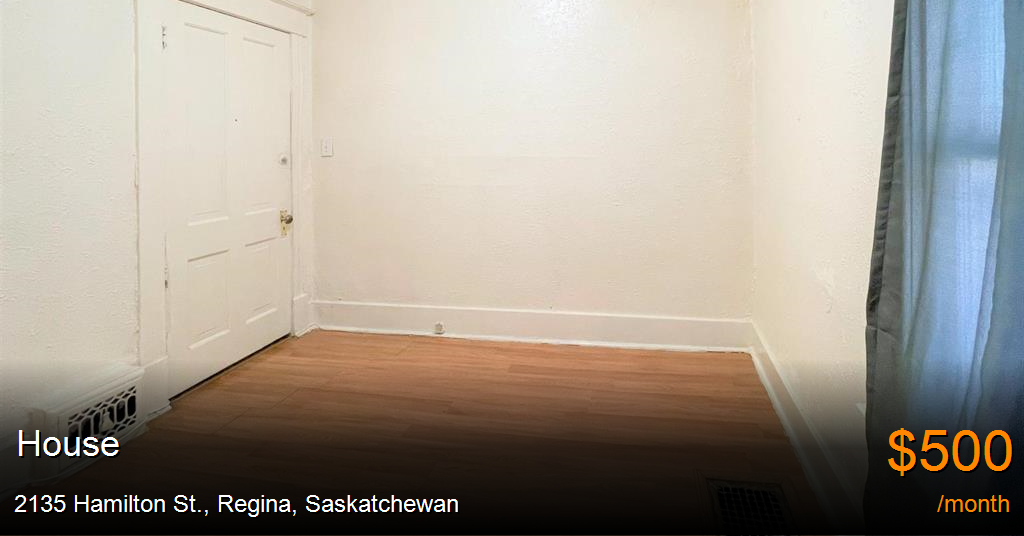 2135 hamilton st., regina - House for Rent