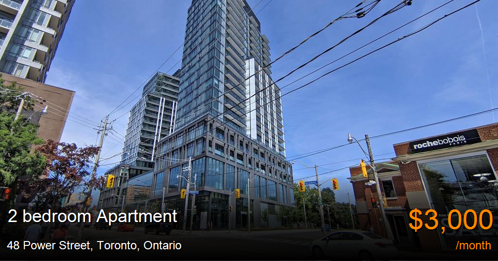 48 power street, toronto - Apartment for Rent