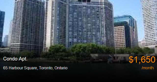 65 harbour square, toronto - Condo Apt. for Rent