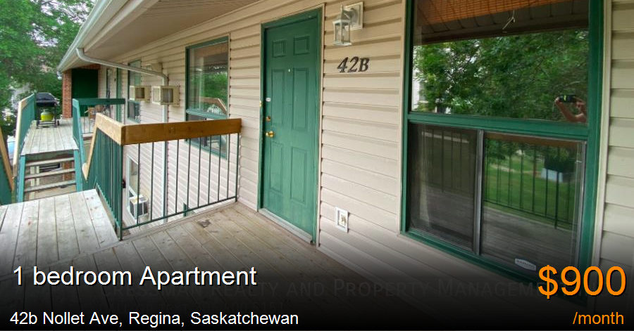 42b nollet ave, regina - Apartment for Rent