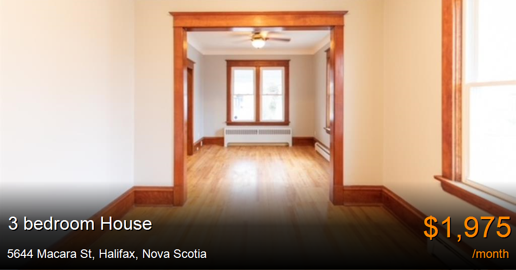 5644 macara st, halifax - House for Rent