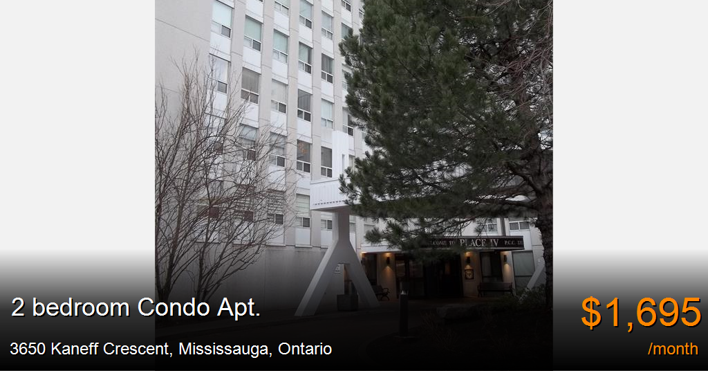 3650 kaneff crescent, mississauga - Condo Apt. for Rent