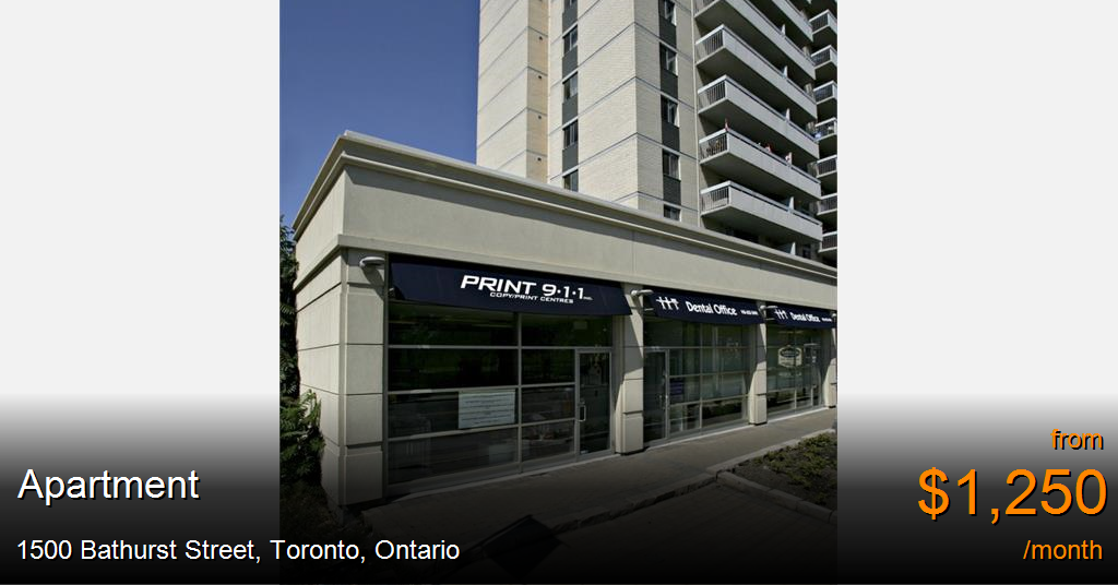1500 bathurst street, toronto - Apartment for Rent