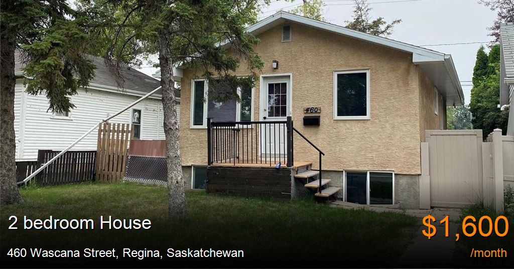 460 wascana street, regina - House for Rent