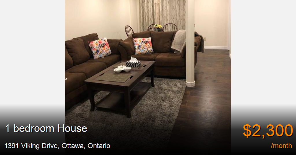 1391 viking drive, ottawa - House for Rent