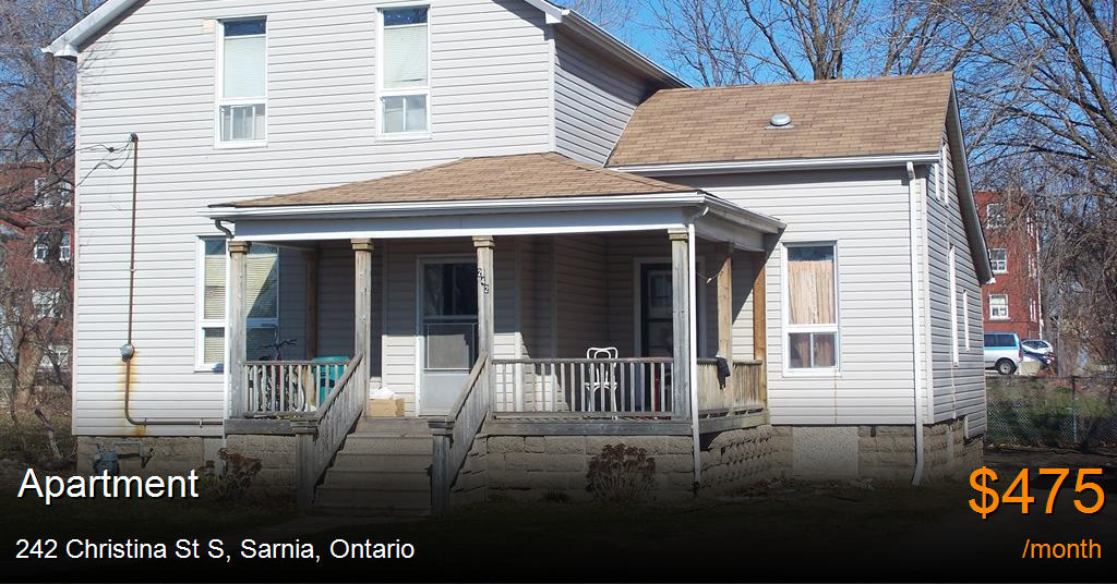 242 christina st s, sarnia - Apartment for Rent 242 christina st s, sarnia - Apartment for Rent