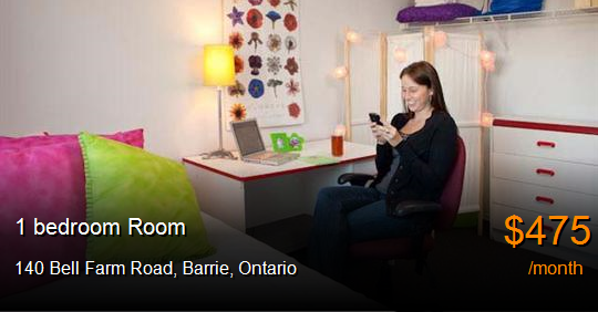 140 bell farm road, barrie - Room for Rent