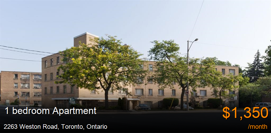 2263 weston road, toronto - Apartment for Rent