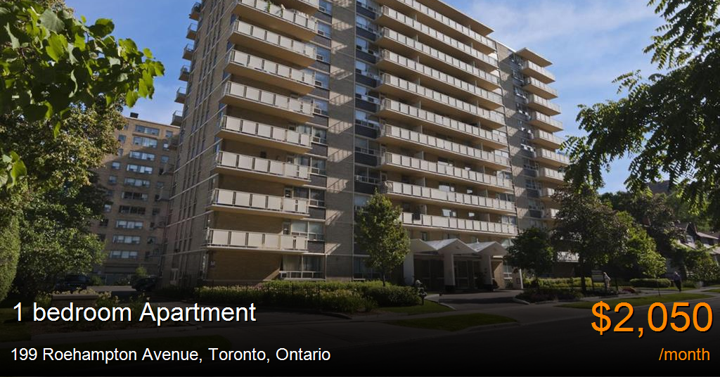 199 Roehampton Avenue, Toronto - Apartment for Rent