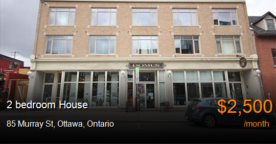 85 murray st, ottawa - House for Rent