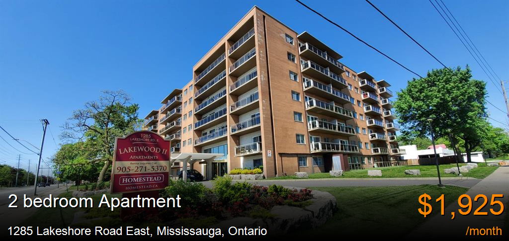 1285 Lakeshore Road East, Mississauga - Apartment for Rent