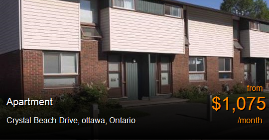 crystal beach drive, ottawa - Apartment for Rent