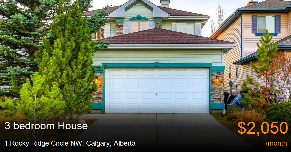 1 rocky ridge circle nw, calgary - House for Rent