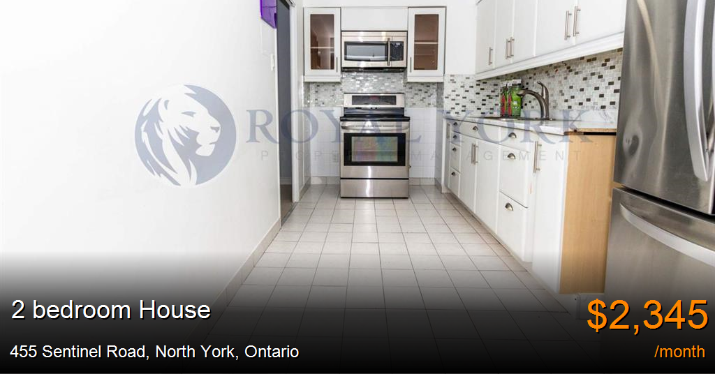 455 sentinel road, north york - House for Rent