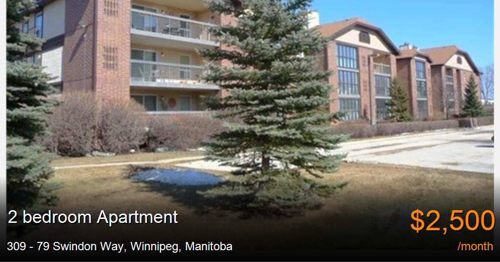 309 - 79 Swindon Way, Winnipeg - Apartment for Rent