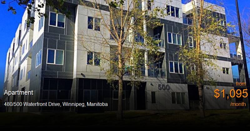 480/500 waterfront drive, winnipeg - Apartment for Rent