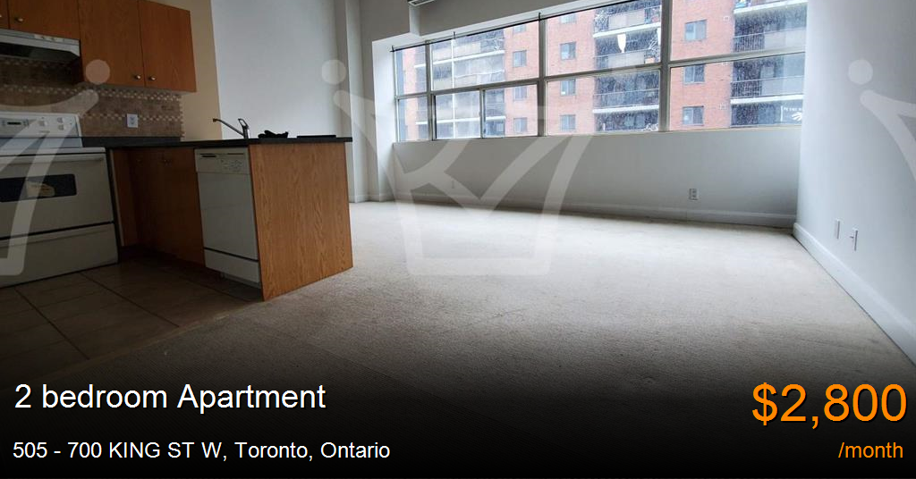505 - 700 KING ST W, Toronto - Apartment for Rent 505 - 700 KING ST W, Toronto - Apartment for Rent